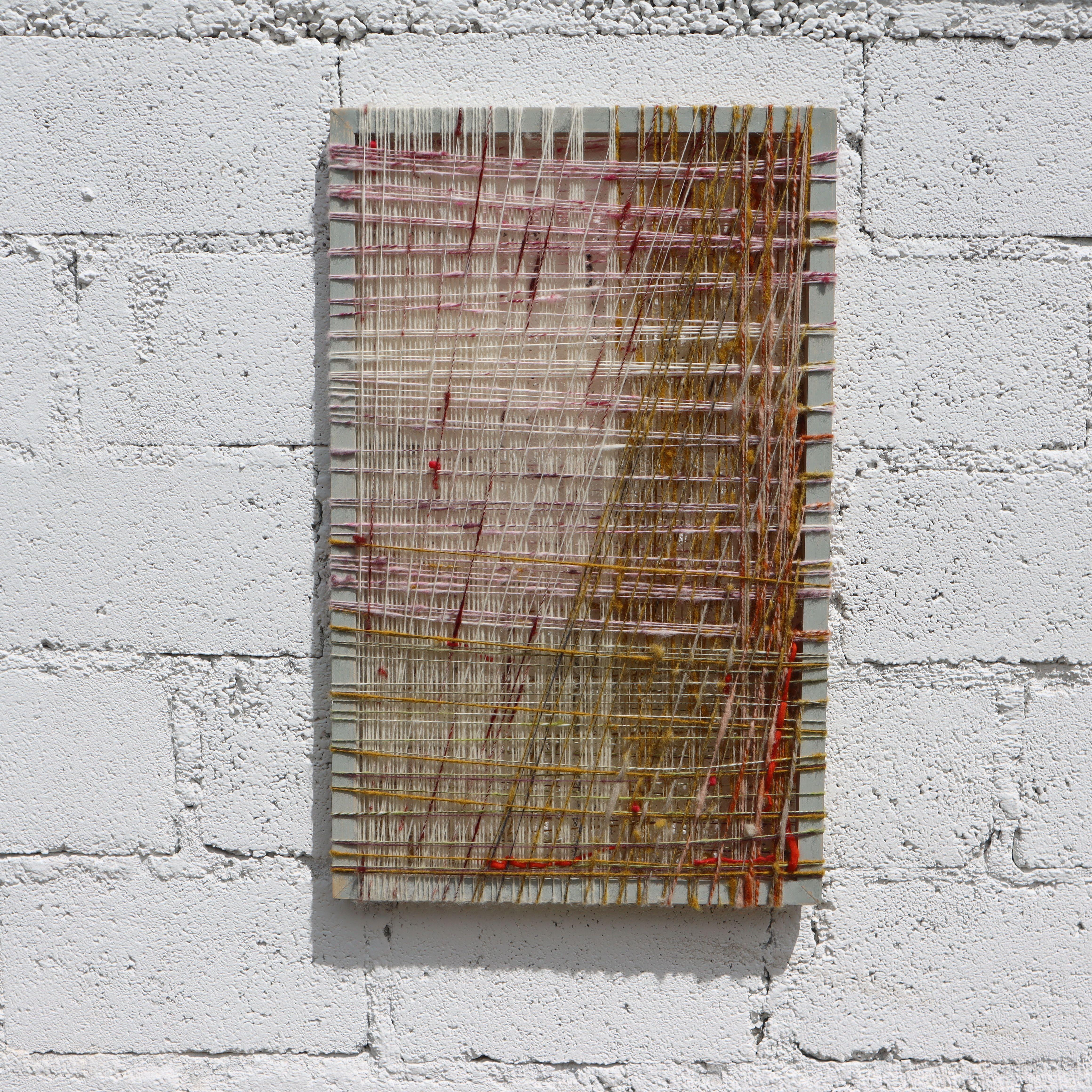 Contemporary Woolen Art Work - Abstract Woolen Wall Object For Sale at ...