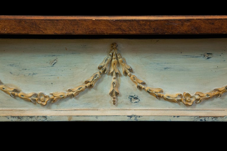 Continental Style Center Table with Drawer For Sale at 1stDibs