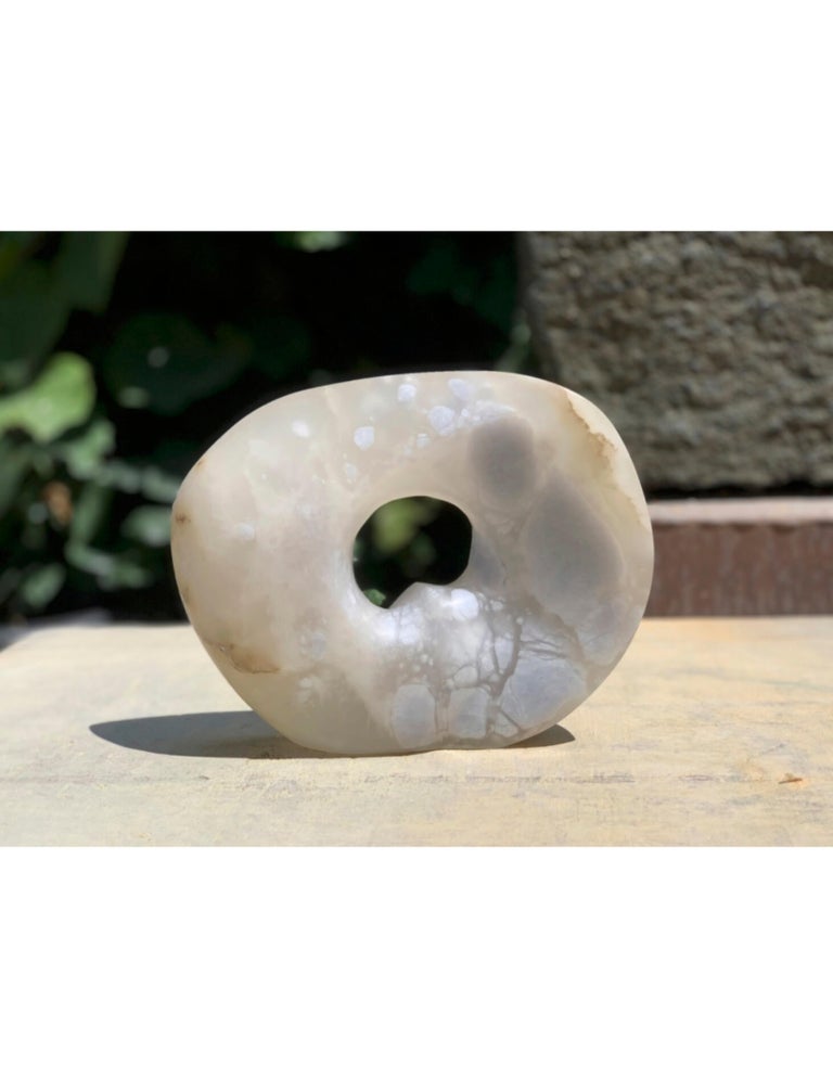 Continuum Blue Alabaster by M. de Nijs at 1stDibs