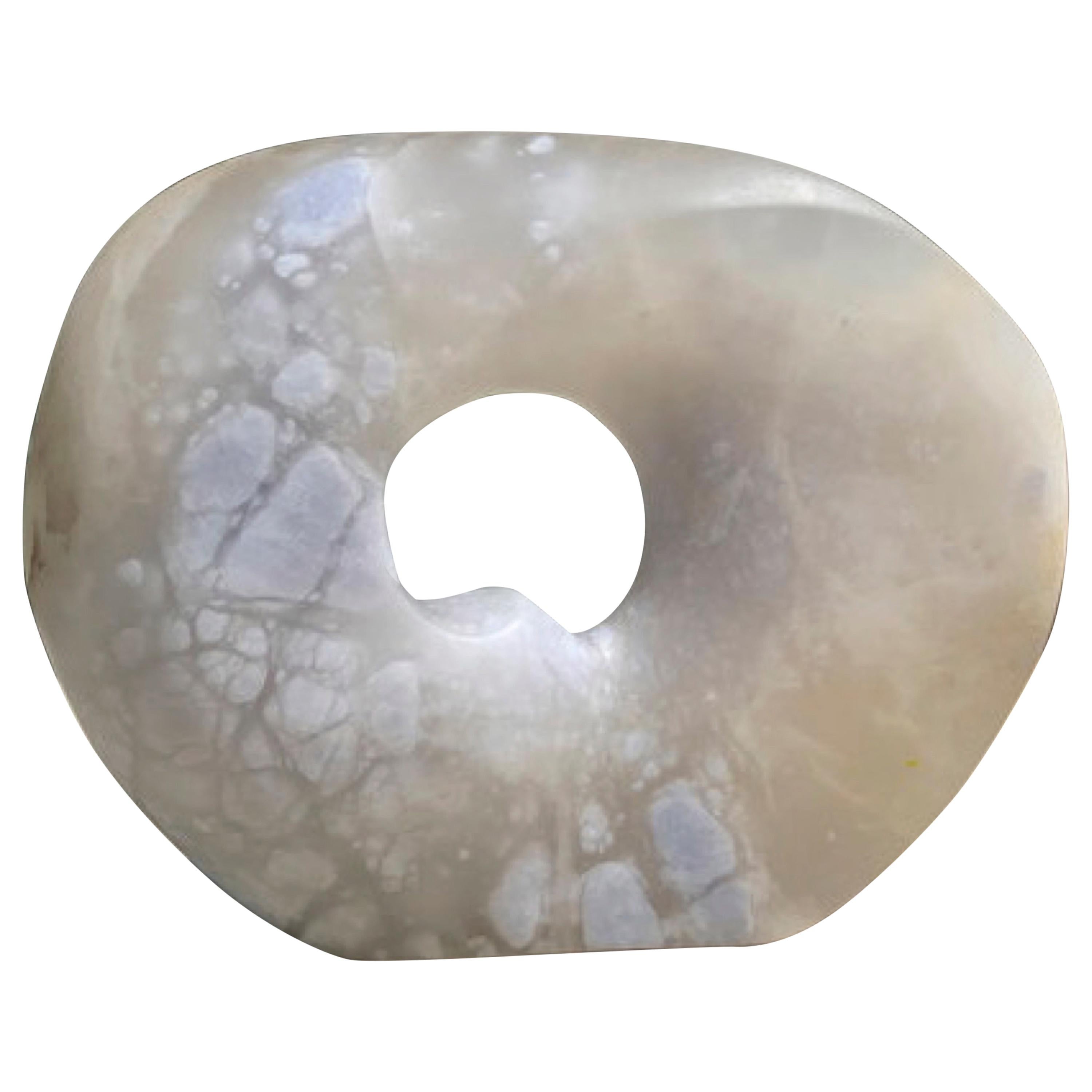 Continuum Blue Alabaster by M. de Nijs at 1stDibs