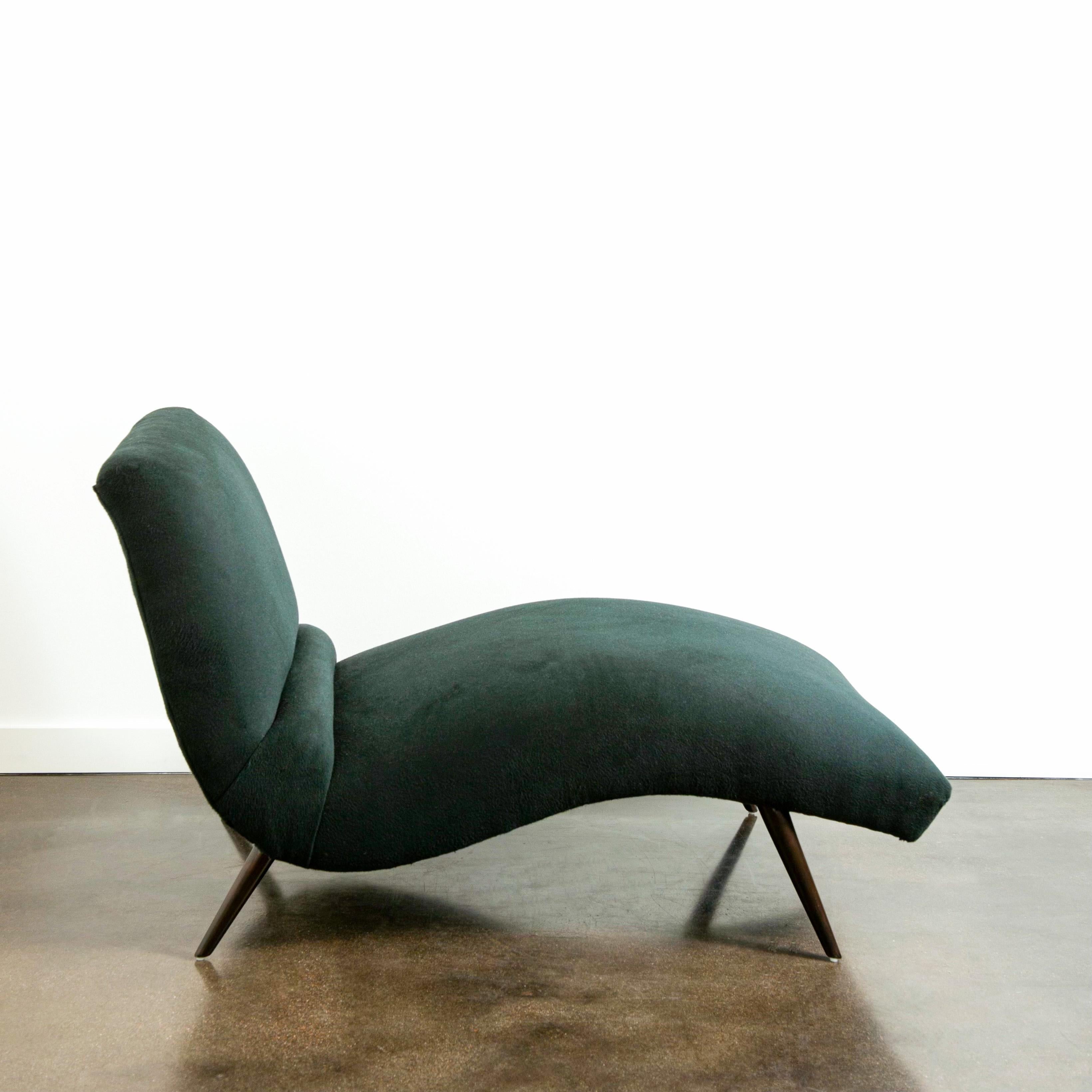 Contour Chaise by Lawrence Peabody for Selig For Sale at 1stDibs