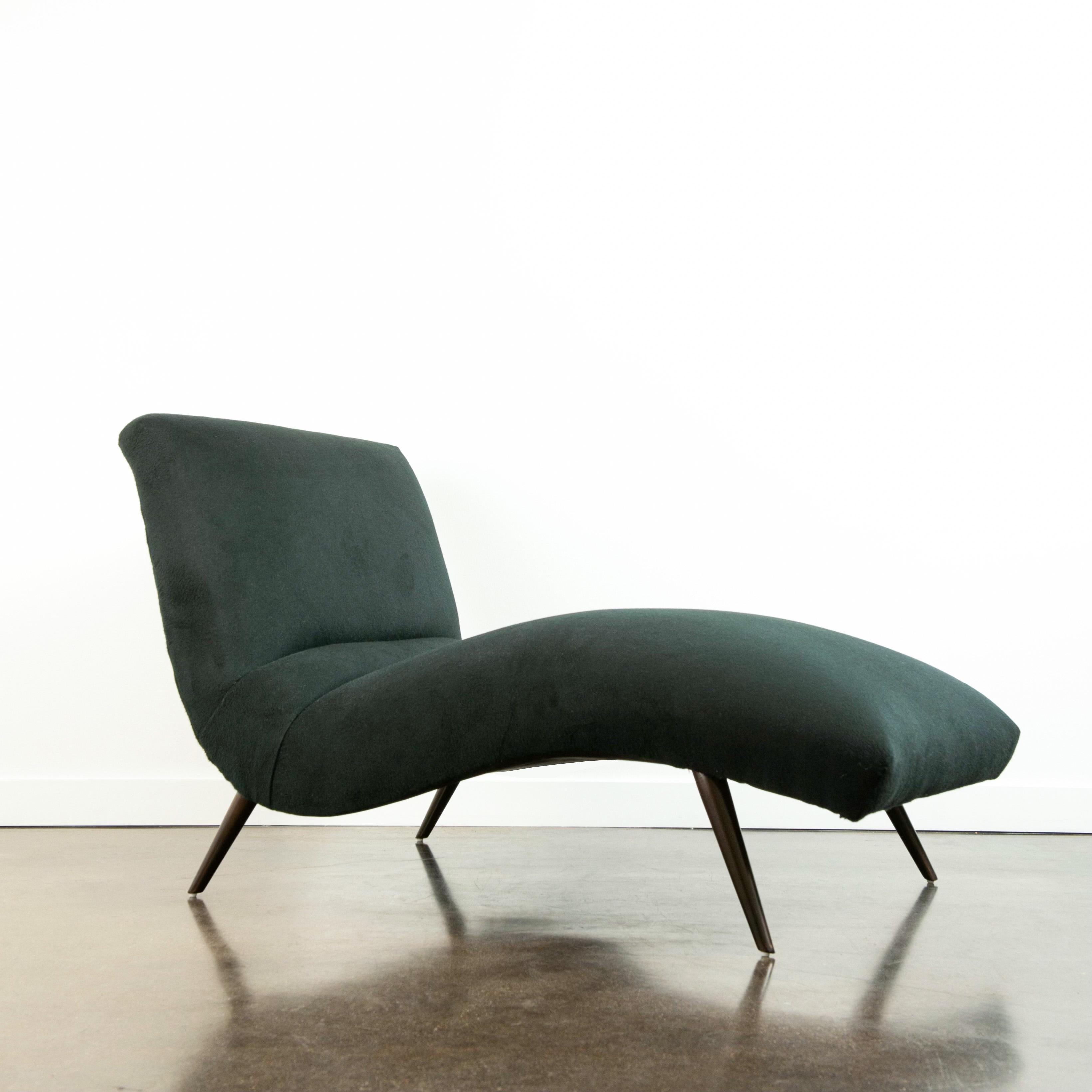 Contour Chaise by Lawrence Peabody for Selig For Sale at 1stDibs