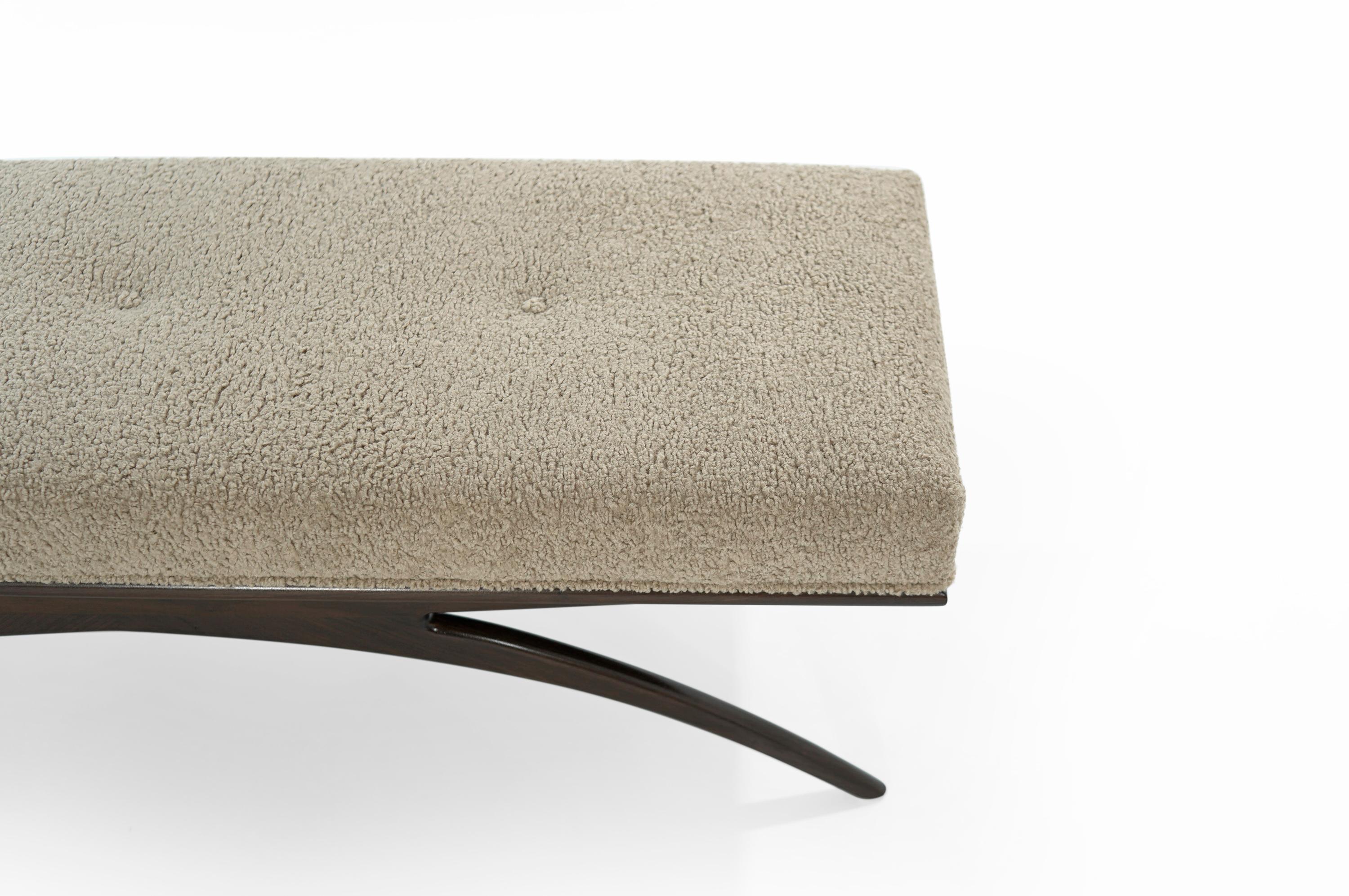 Convex Bench in Natural Bouclé by Stamford Modern For Sale at 1stDibs ...