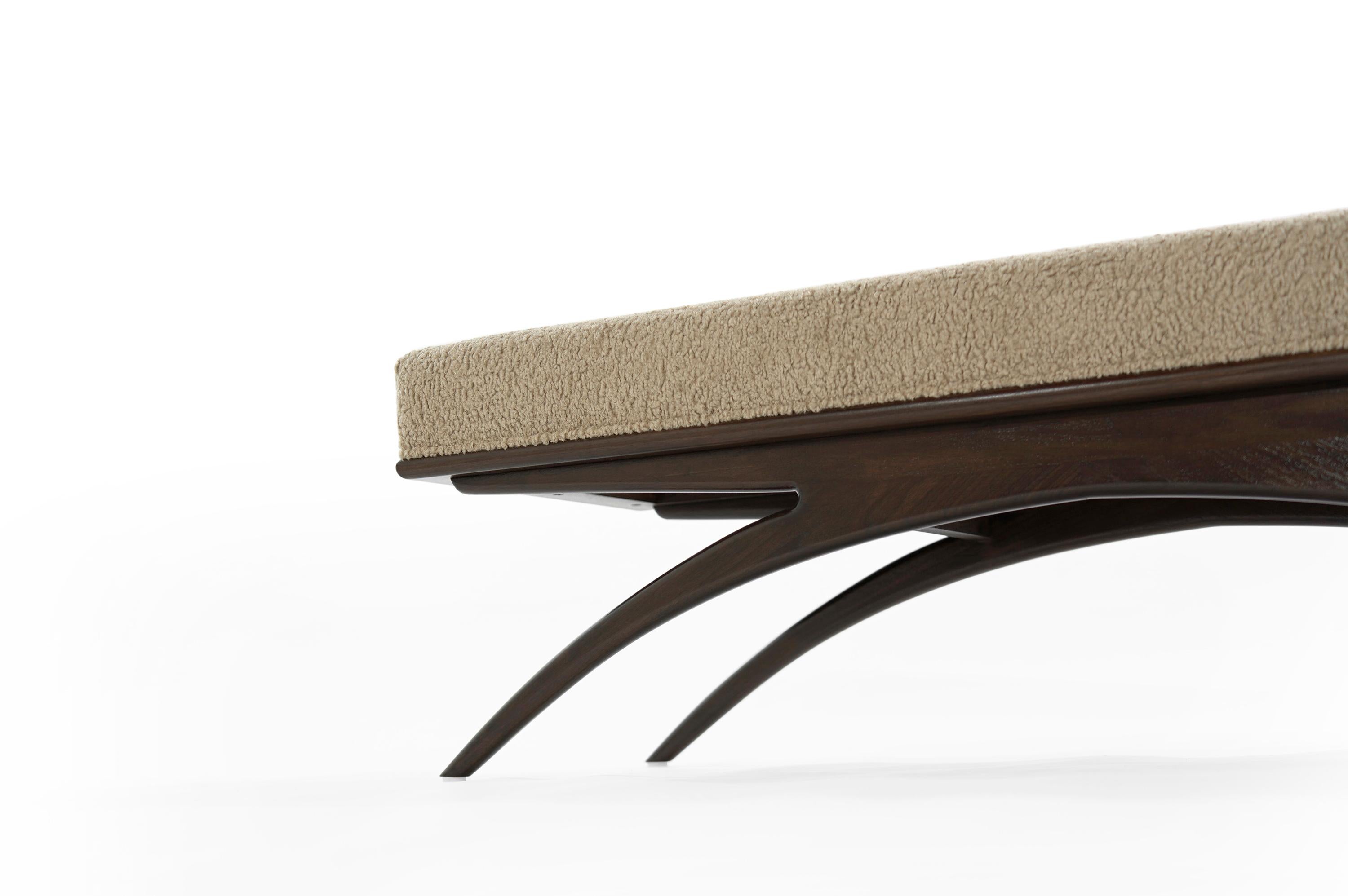 Convex Bench in Natural Bouclé by Stamford Modern For Sale at 1stDibs ...