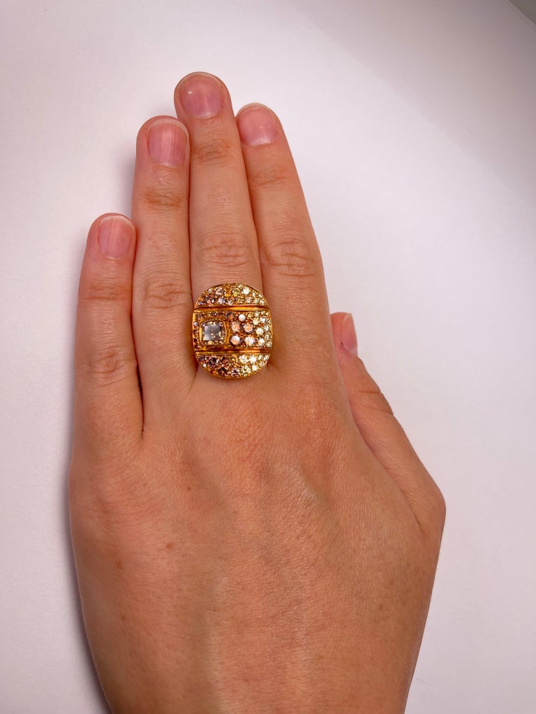 "Cop Cot" Fancy Colored Diamond Simon Ardem New York Fall Collection ...