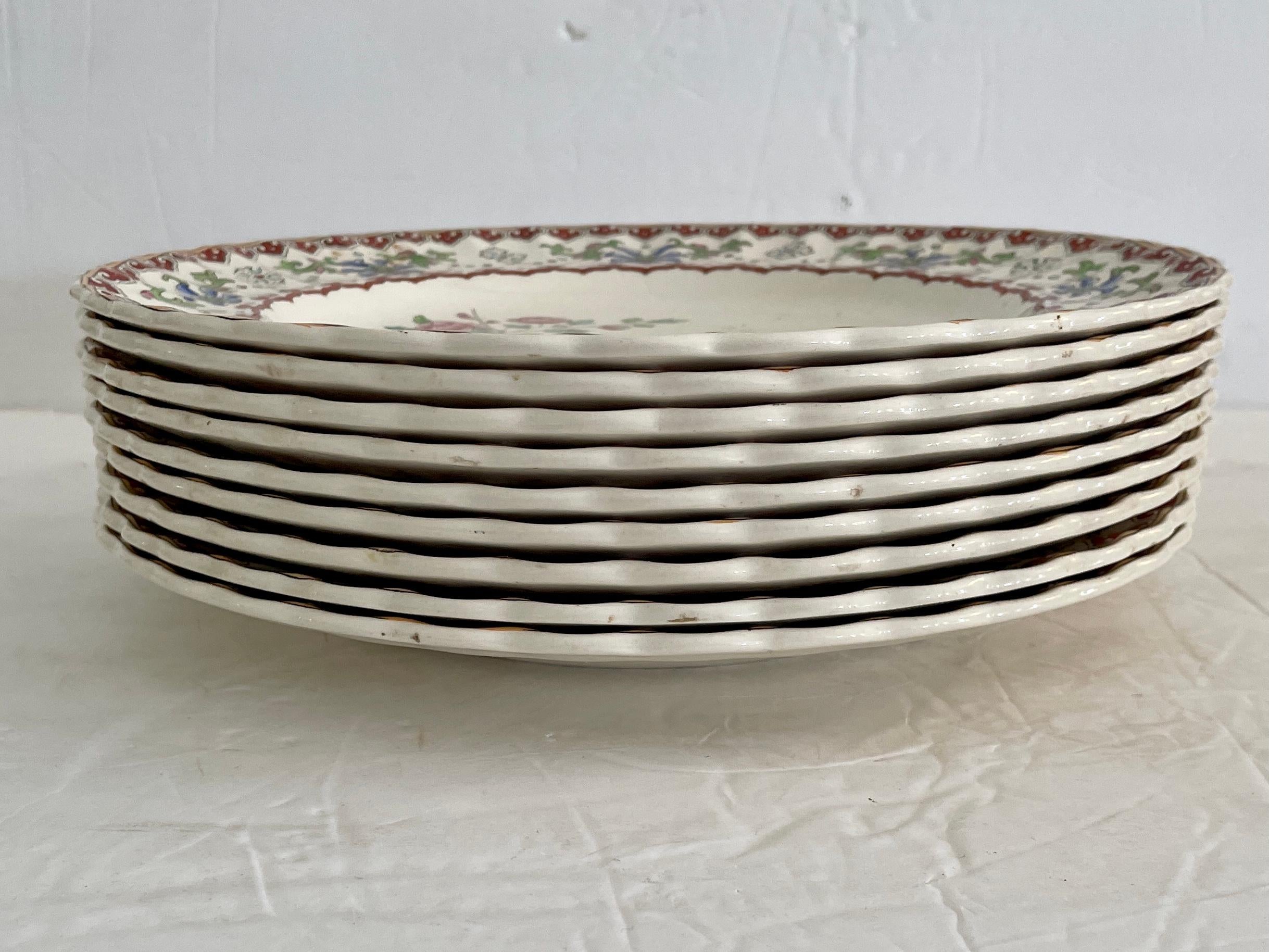 Copeland Spode Dinner Dishes, Set of 9 For Sale at 1stDibs