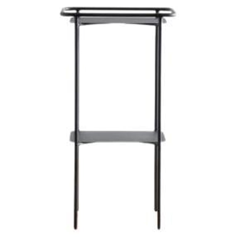 Scandinavian Modern Copenhagen Tray Table in Black Steel For Sale at ...