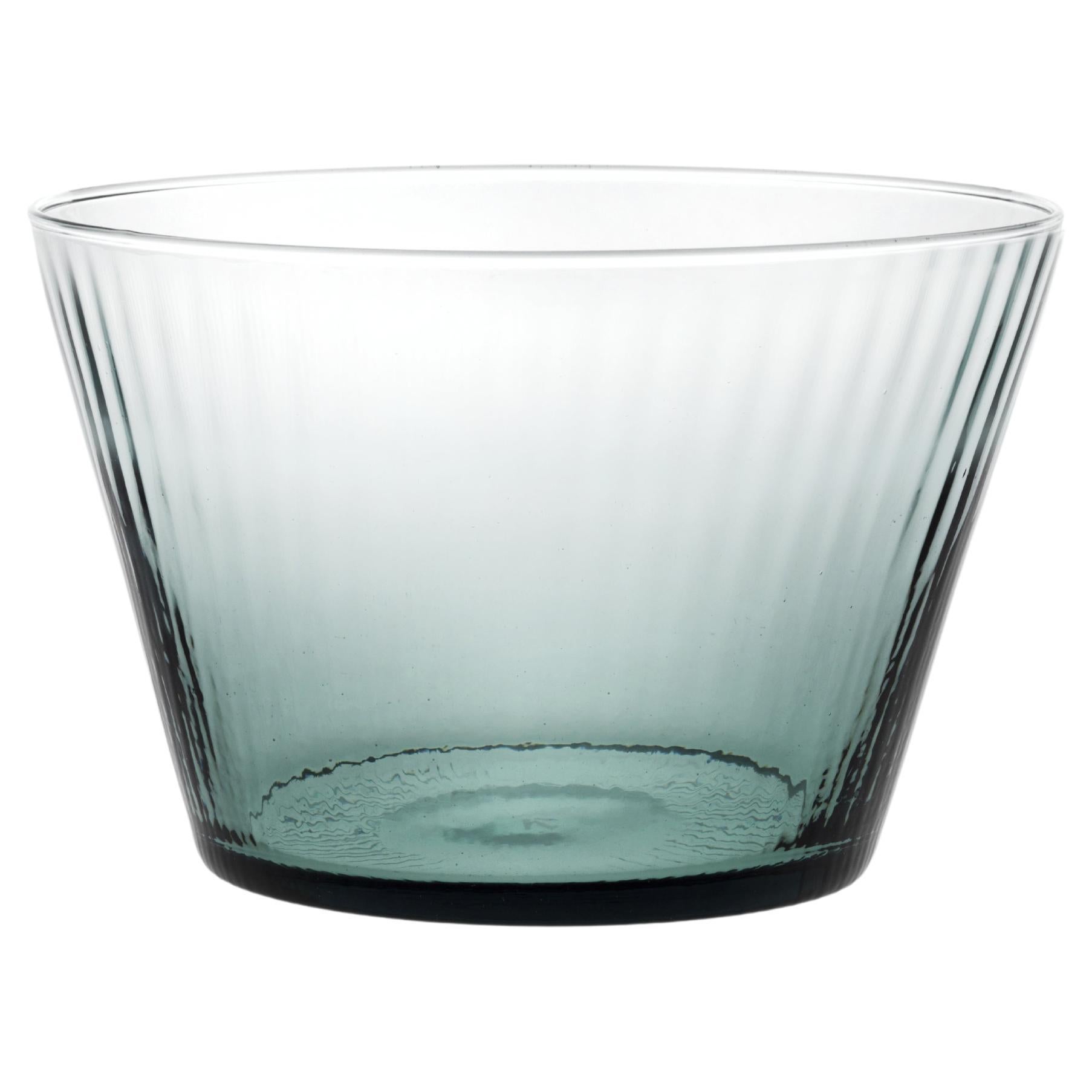 Coppa, Bowl Handcrafted Muranese Glass, Lead Twisted MUN by VG For Sale ...