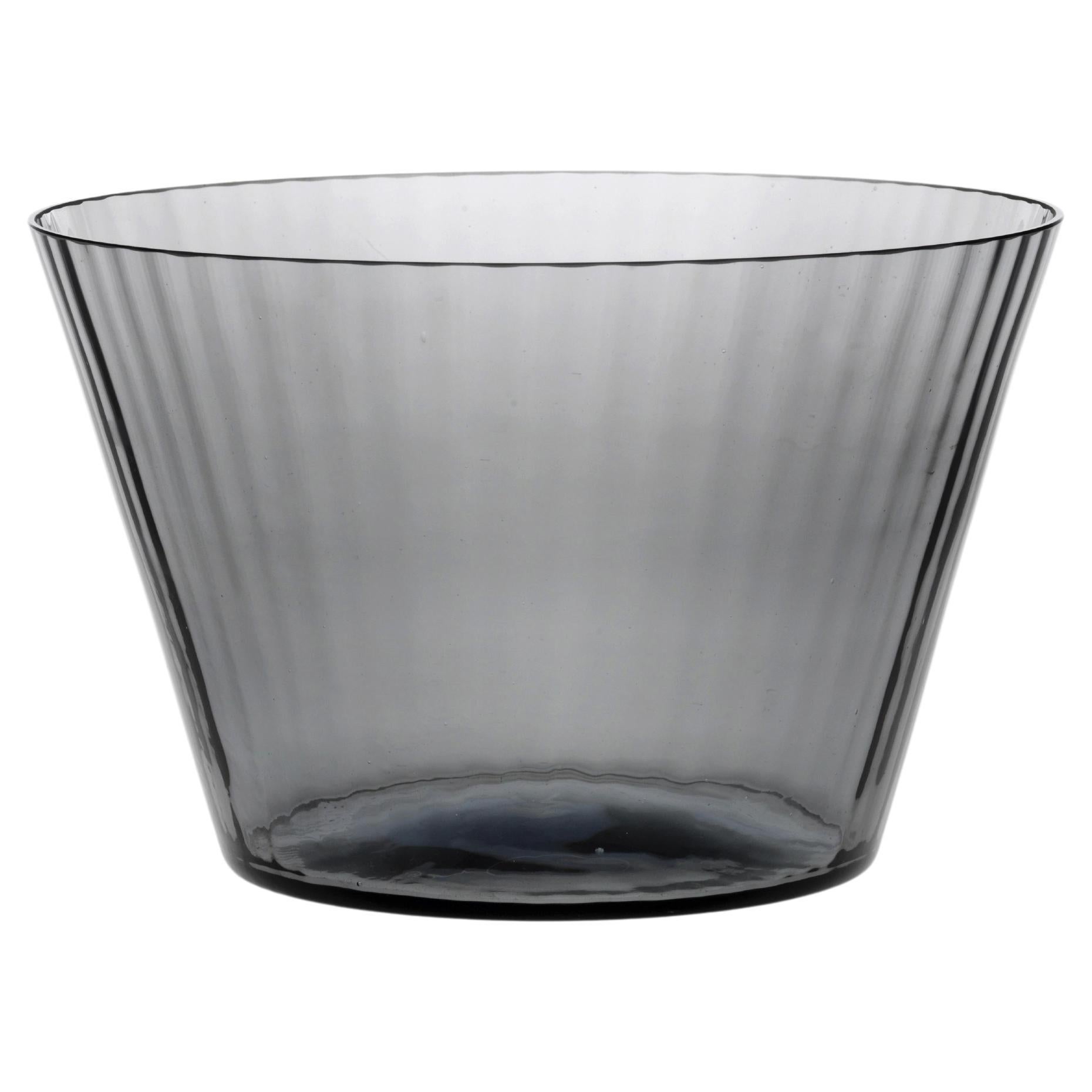 Coppa, Bowl Handcrafted Muranese Glass, Rose Quartz Twisted MUN by VG ...