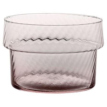 Coppa, Bowl Handcrafted Muranese Glass, Cameo Twisted MUN by VG For ...