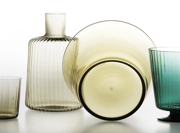 Coppa Multipot25, Bowl Handcrafted Muranese Glass, Angora Twisted MUN ...