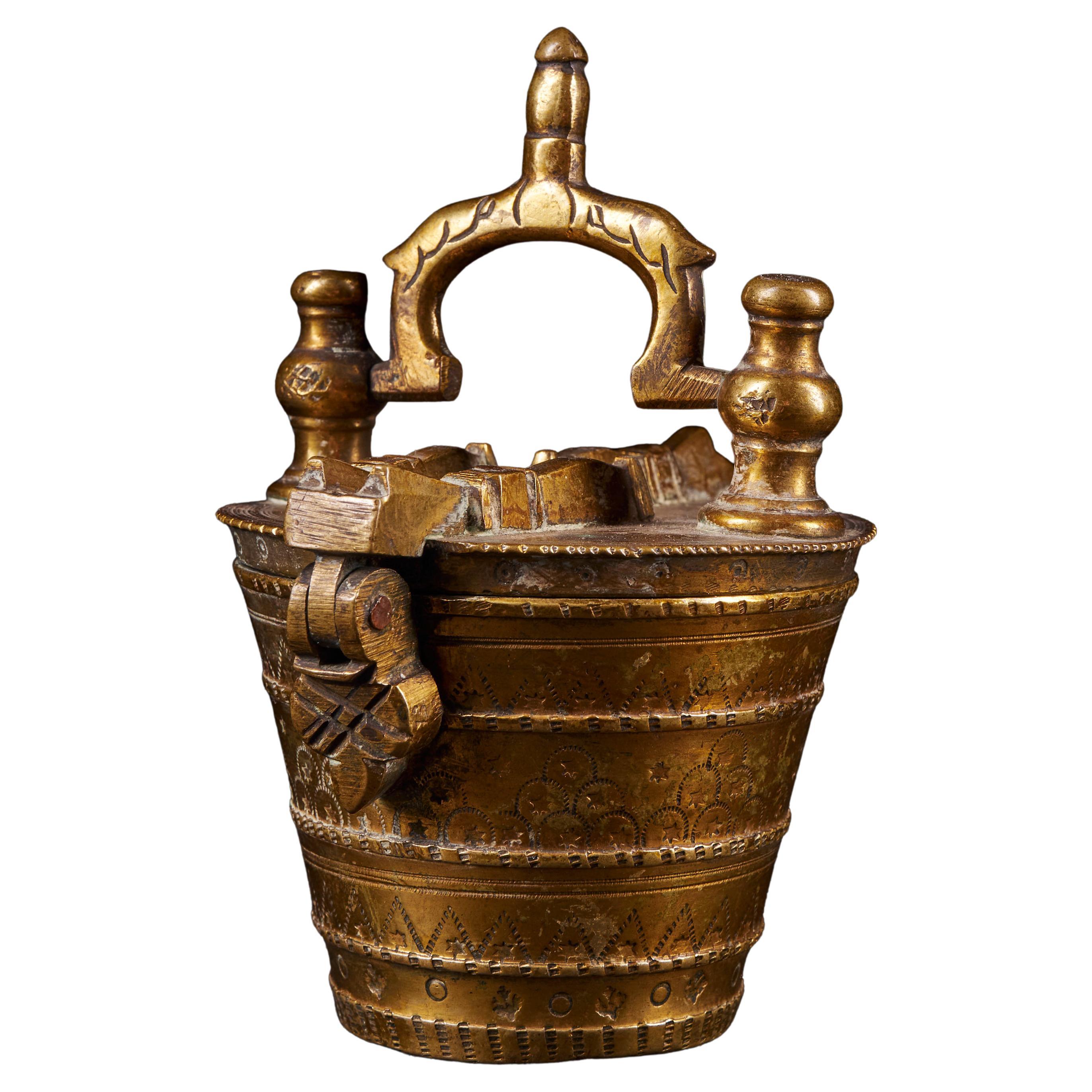 Copper Chestnut Roaster at 1stDibs