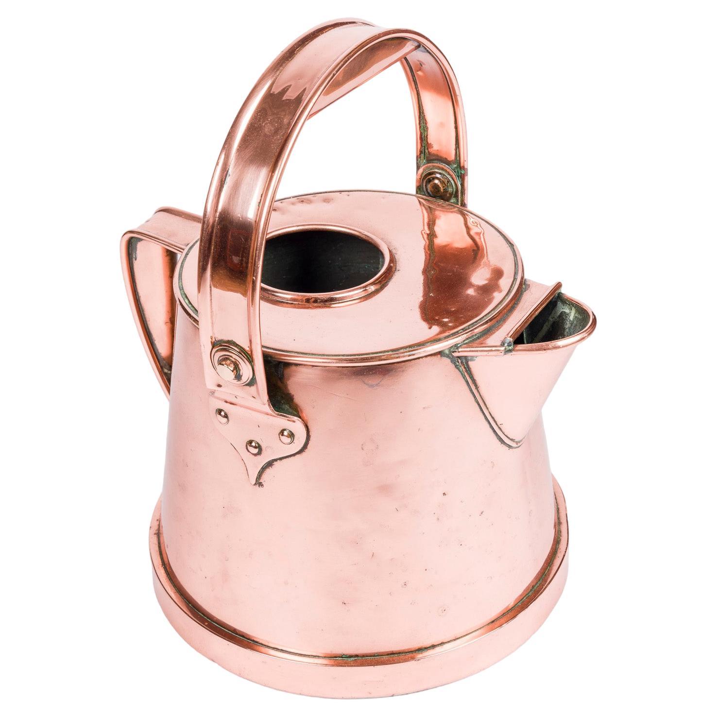 Copper barge or narrowboat water can For Sale at 1stDibs