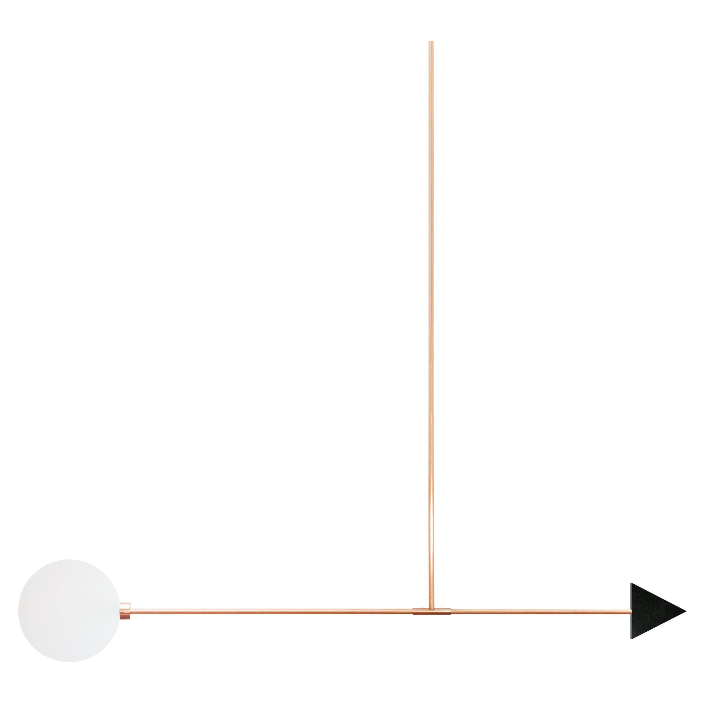 Copper/Black Granite Linea Quad Light by Atris For Sale at 1stDibs