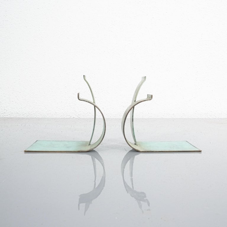 Copper Bookends Midcentury, France For Sale at 1stDibs