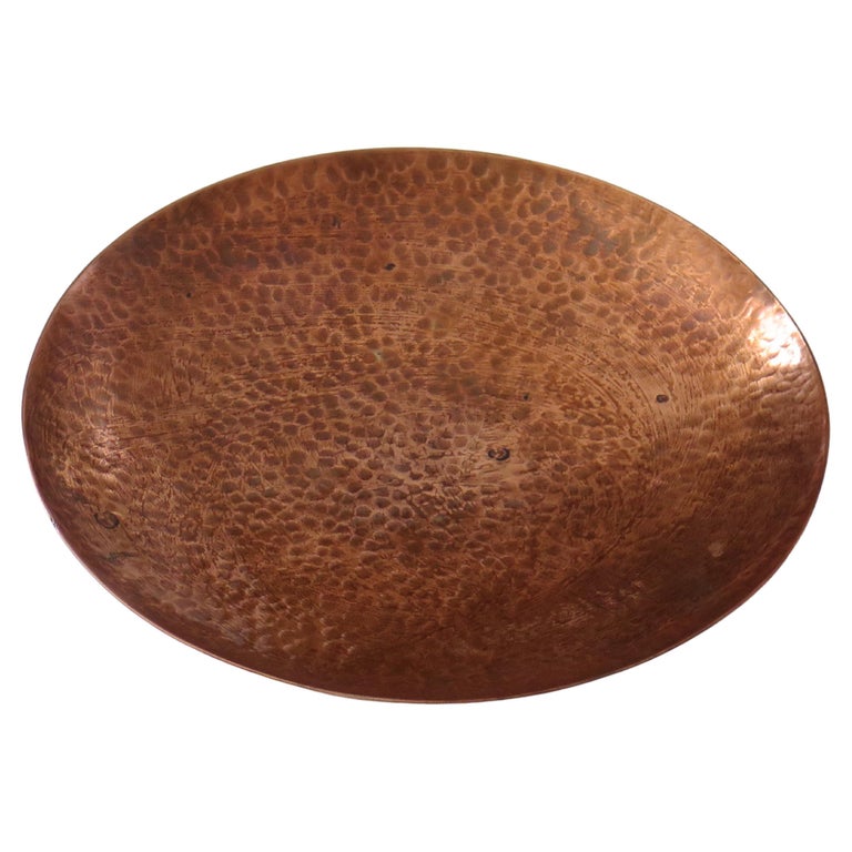 Copper Dish Handmade by Harold Barnes Yorkshire in Arts and Crafts ...