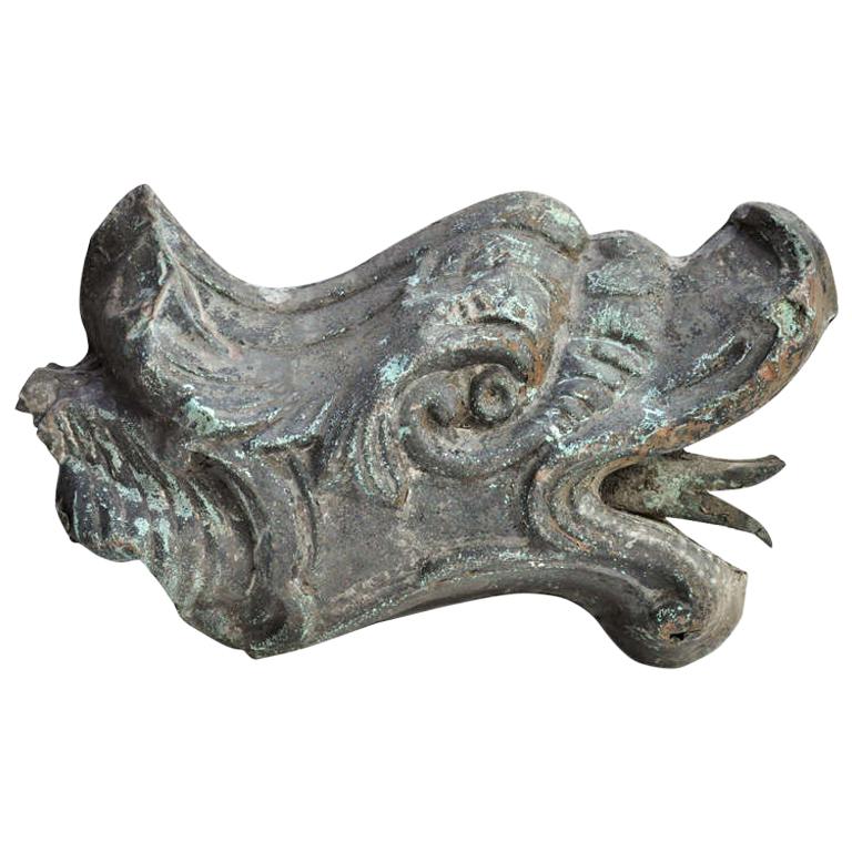 Copper Gargoyle For Sale at 1stDibs