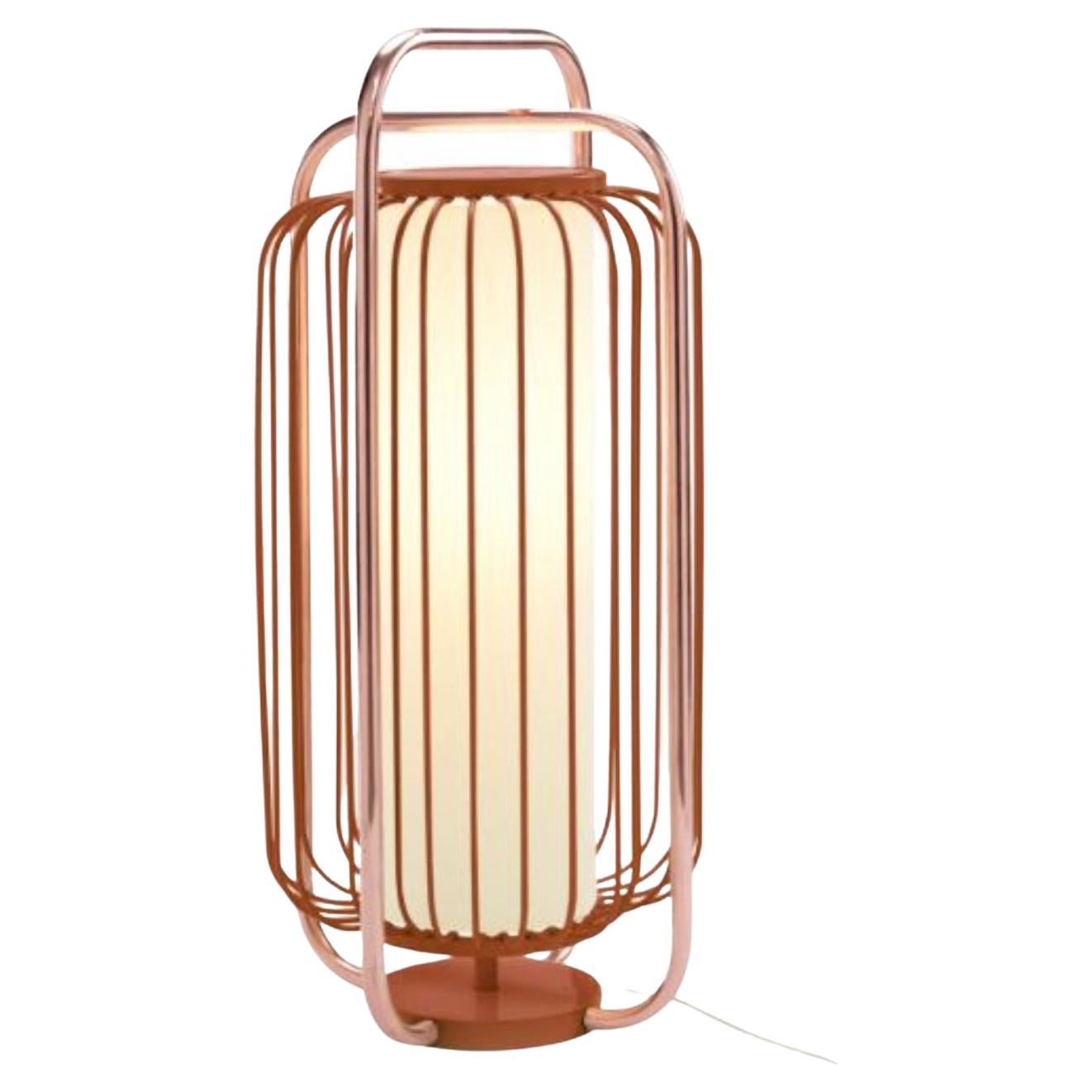 Original Copper Marble Table Lamp Signed by Adam Ruiz and Cyril Fuchs ...