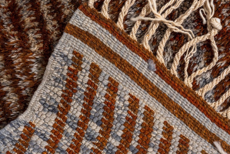 Copper and Lavender Modern Moroccan Carpet, Angled Design For Sale at ...