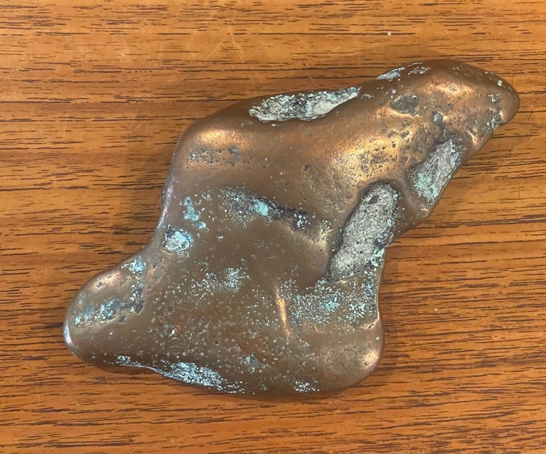 Copper Ore Ingot Paperweight For Sale at 1stDibs