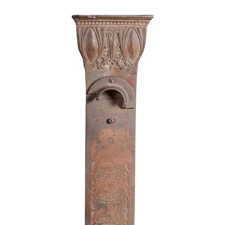 Copper over Cast Iron Newel Post from the Chicago Stock Exchange For ...