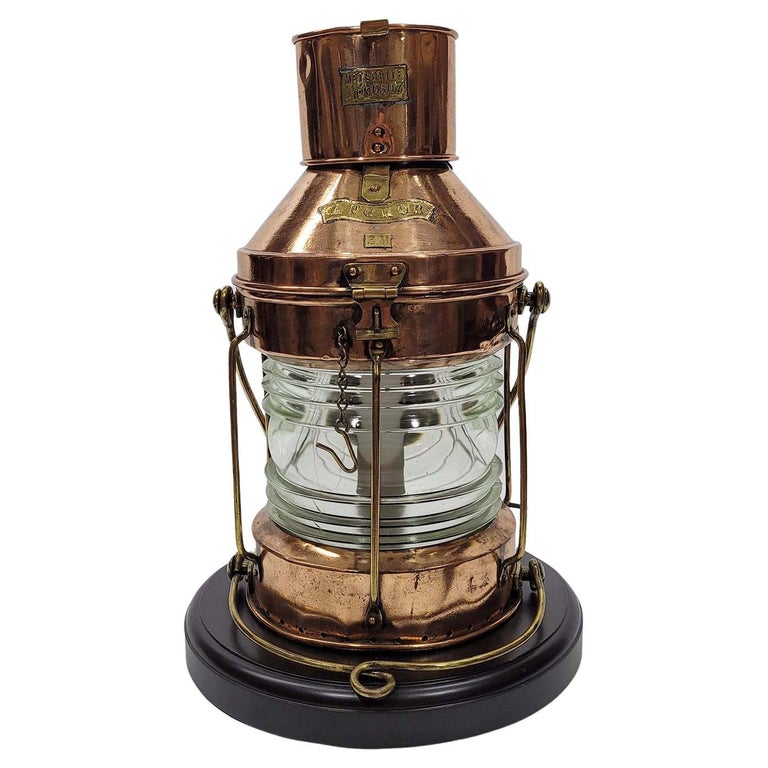Copper Ships Lantern by English Maker For Sale at 1stDibs