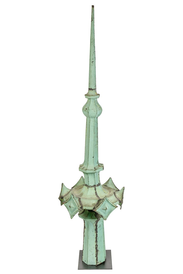Copper Spire from the Woolworth Building by Architect Cass Gilbert, USA ...