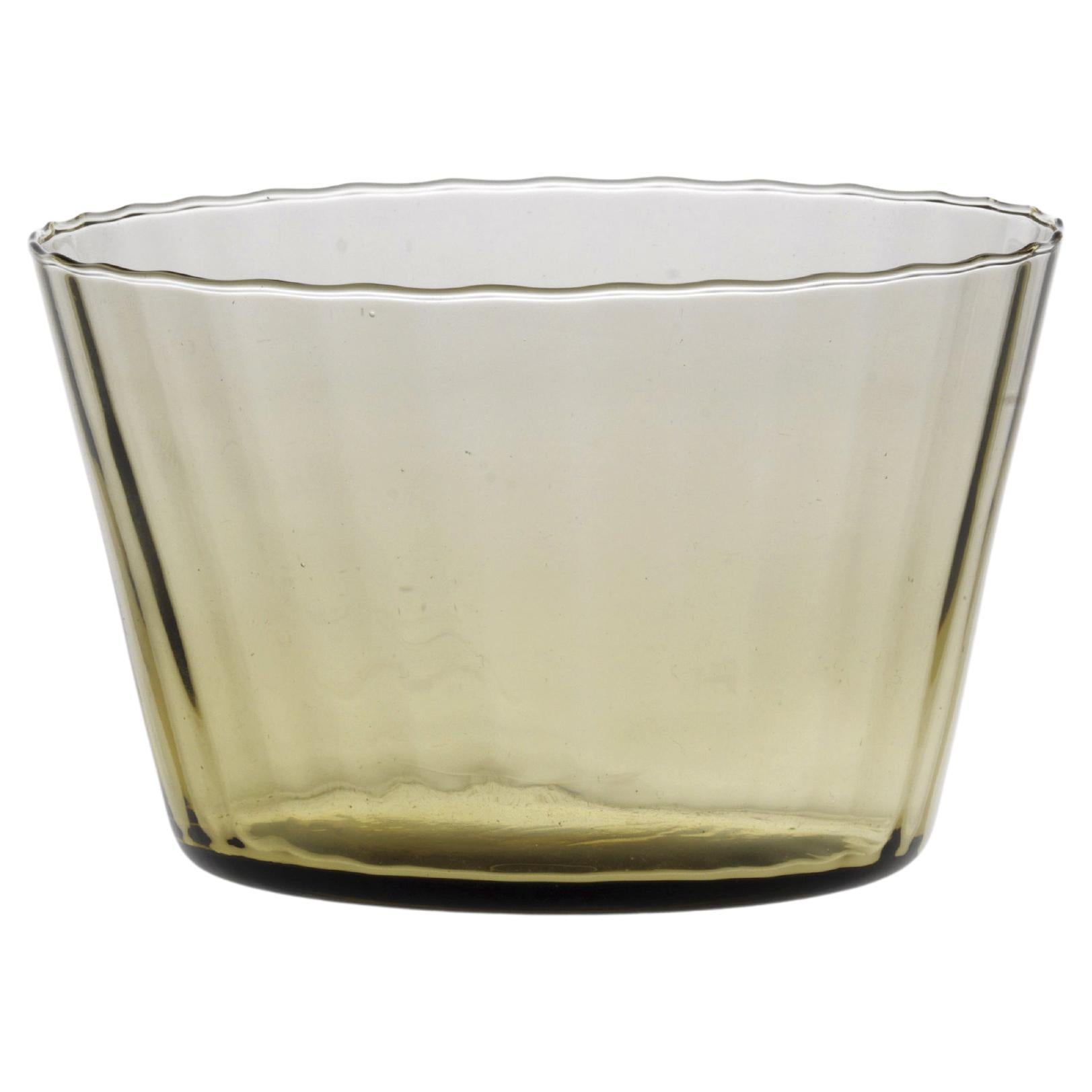 Coppetta, 6 Little Bowls Handcrafted Muranese Glass, Angora Plissé MUN ...