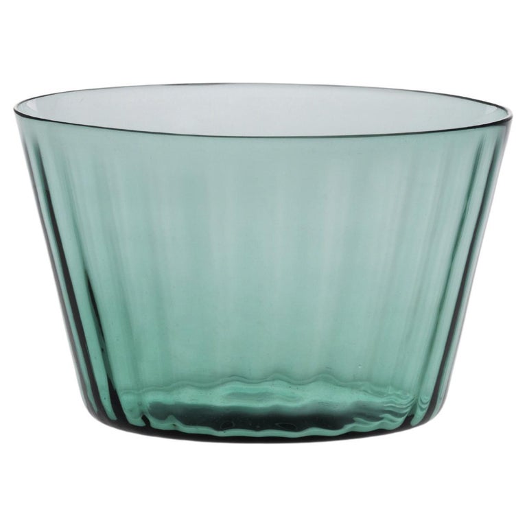 Coppetta, 6 Little Bowls Handcrafted Muranese Glass, Baltic Plissé MUN ...