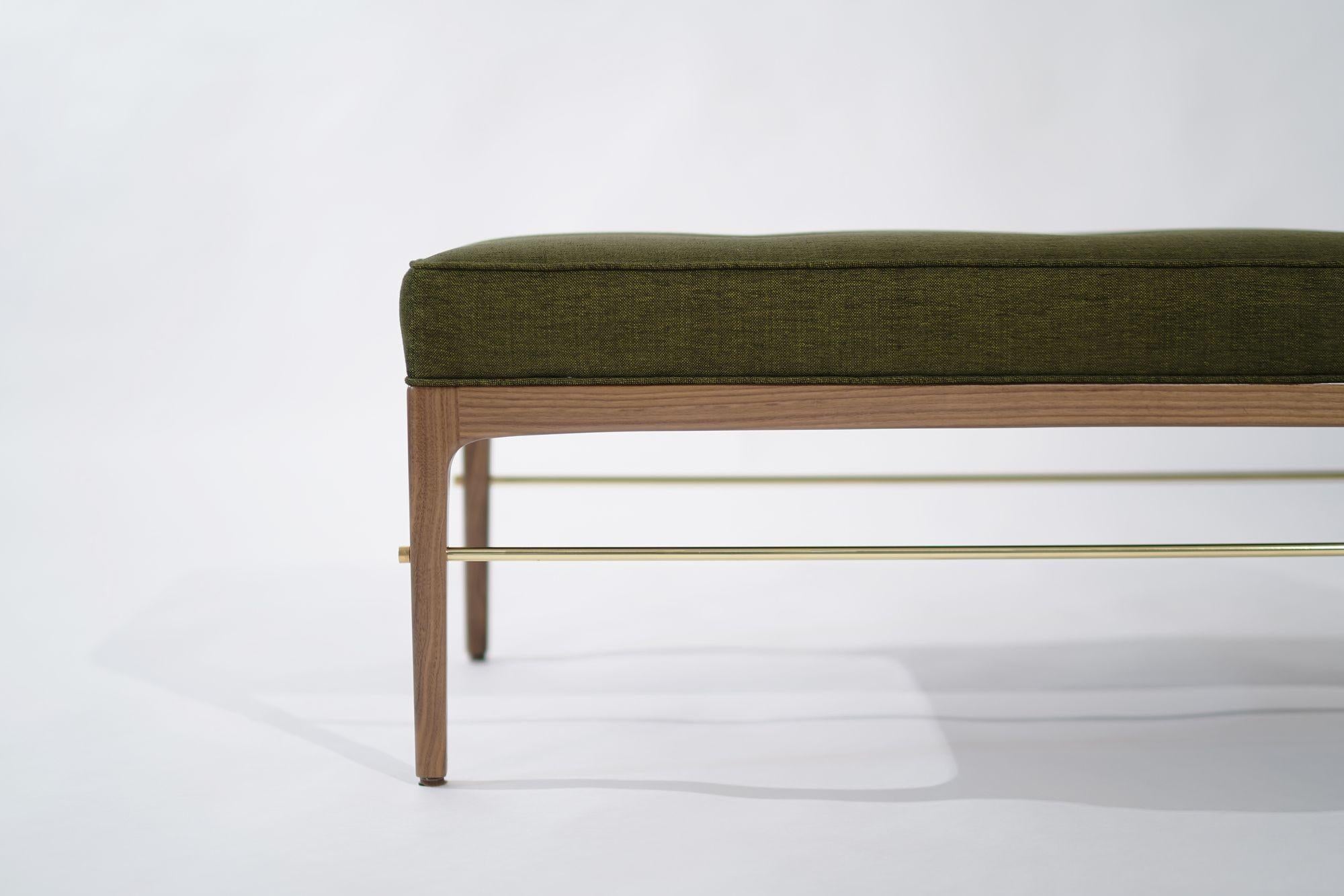 Linear Bench in Natural Walnut Series 48 by Stamford Modern For Sale at ...