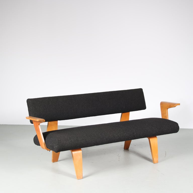 Cor Alons Sofa for De Boer Gouda, Netherlands, 1950 For Sale at 1stDibs