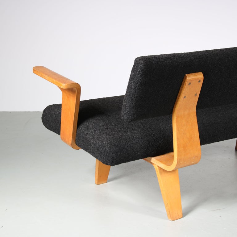 Cor Alons Sofa for De Boer Gouda, Netherlands, 1950 For Sale at 1stDibs
