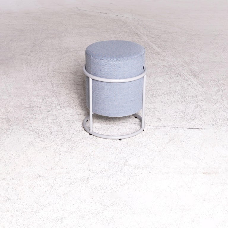 COR Drop Designer Fabric Stool Blue Pauline Deltour Stool For Sale at ...