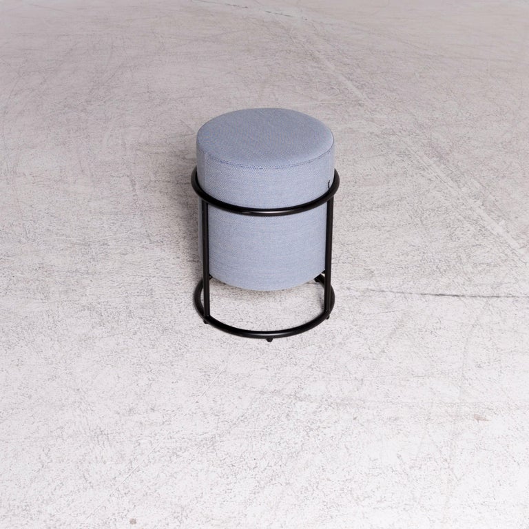 COR Drop Designer Fabric Stool Blue Pauline Deltour Stool For Sale at ...