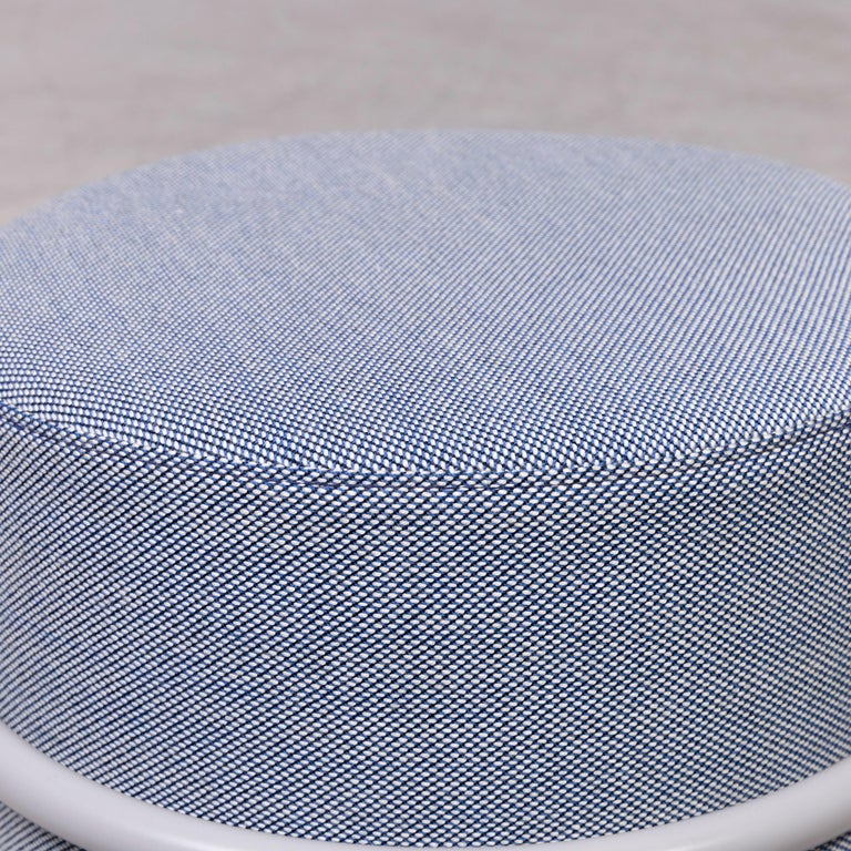 COR Drop Designer Fabric Stool Blue Pauline Deltour Stool For Sale at ...