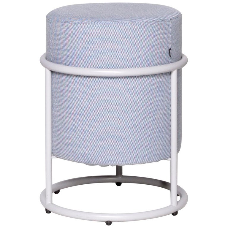 COR Drop Designer Fabric Stool Blue Pauline Deltour Stool For Sale at ...