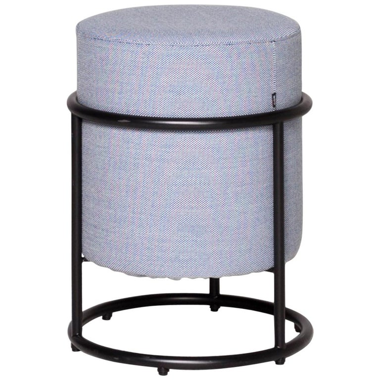 COR Drop Designer Fabric Stool Blue Pauline Deltour Stool For Sale at ...