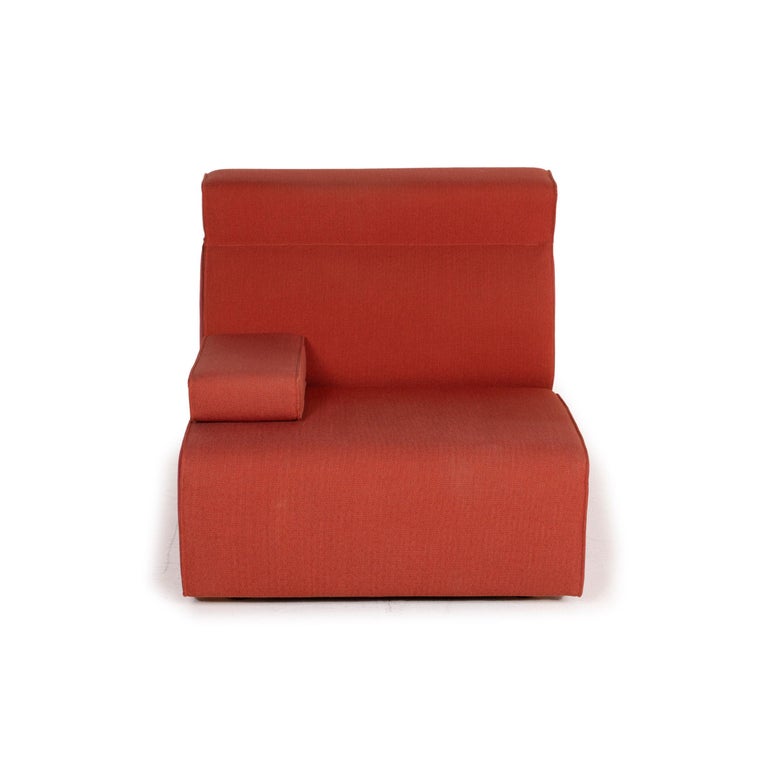 Cor Kelp Fabric Armchair Orange Modular For Sale at 1stDibs