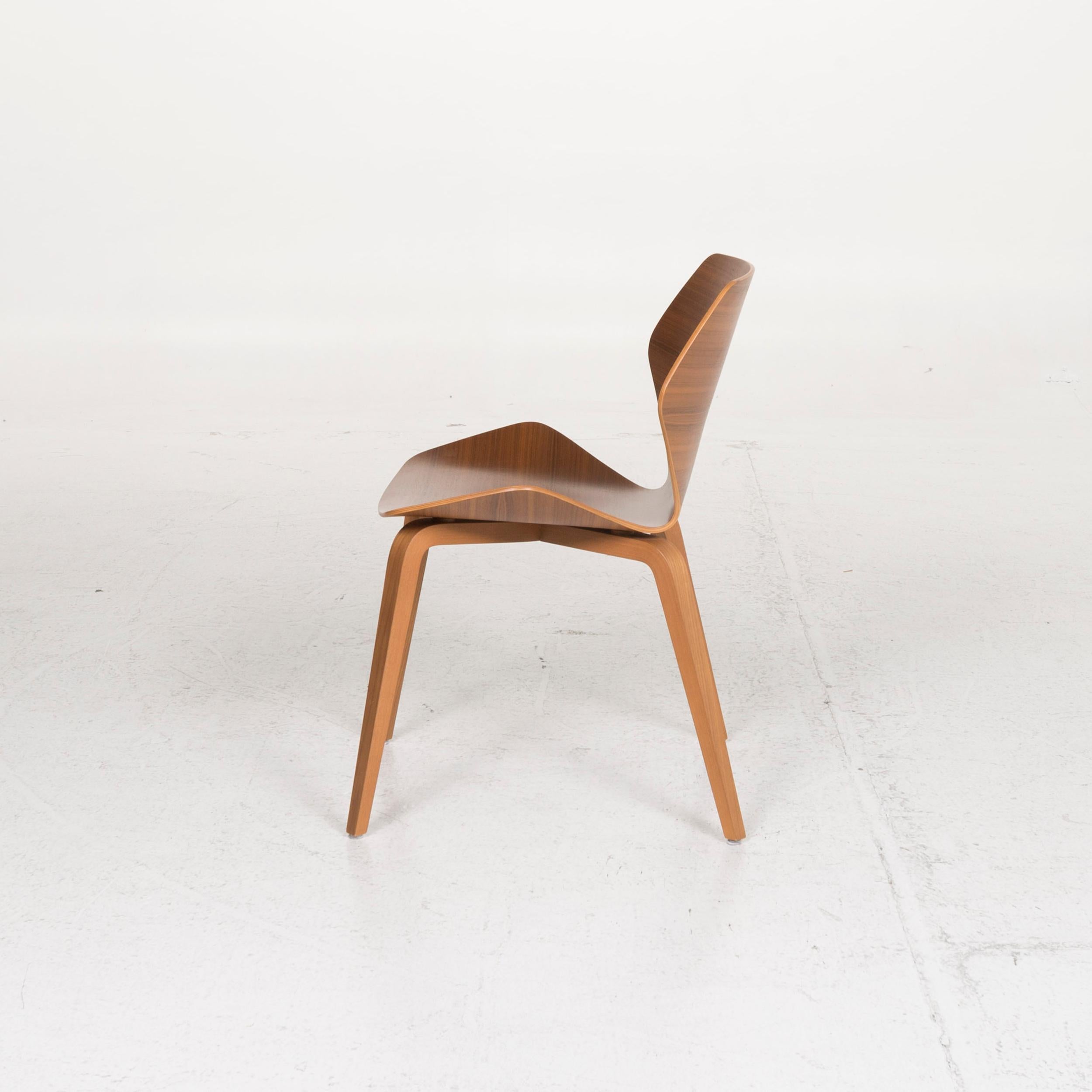 COR Shrimp Wood Chair Brown For Sale at 1stDibs