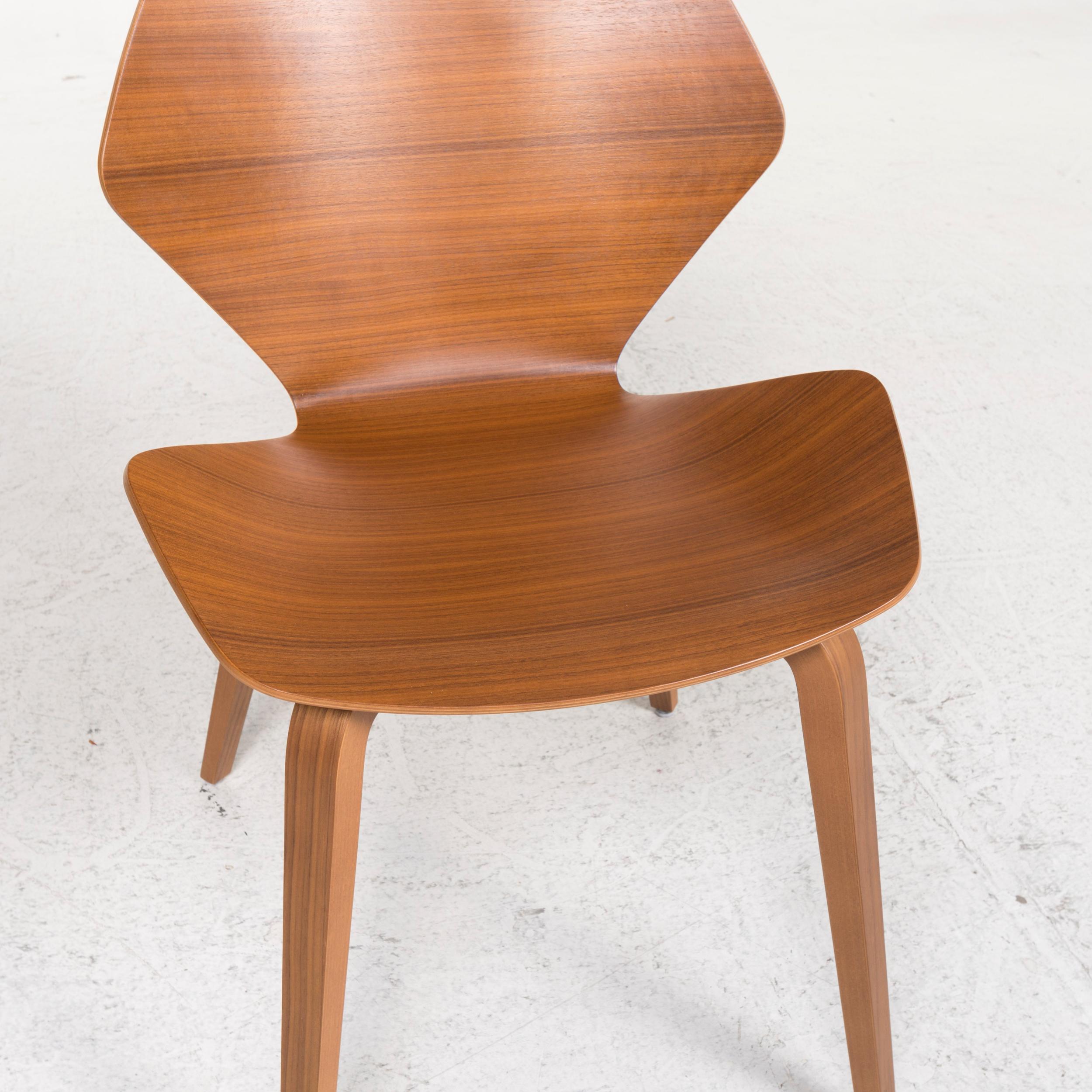 COR Shrimp Wood Chair Brown For Sale at 1stDibs