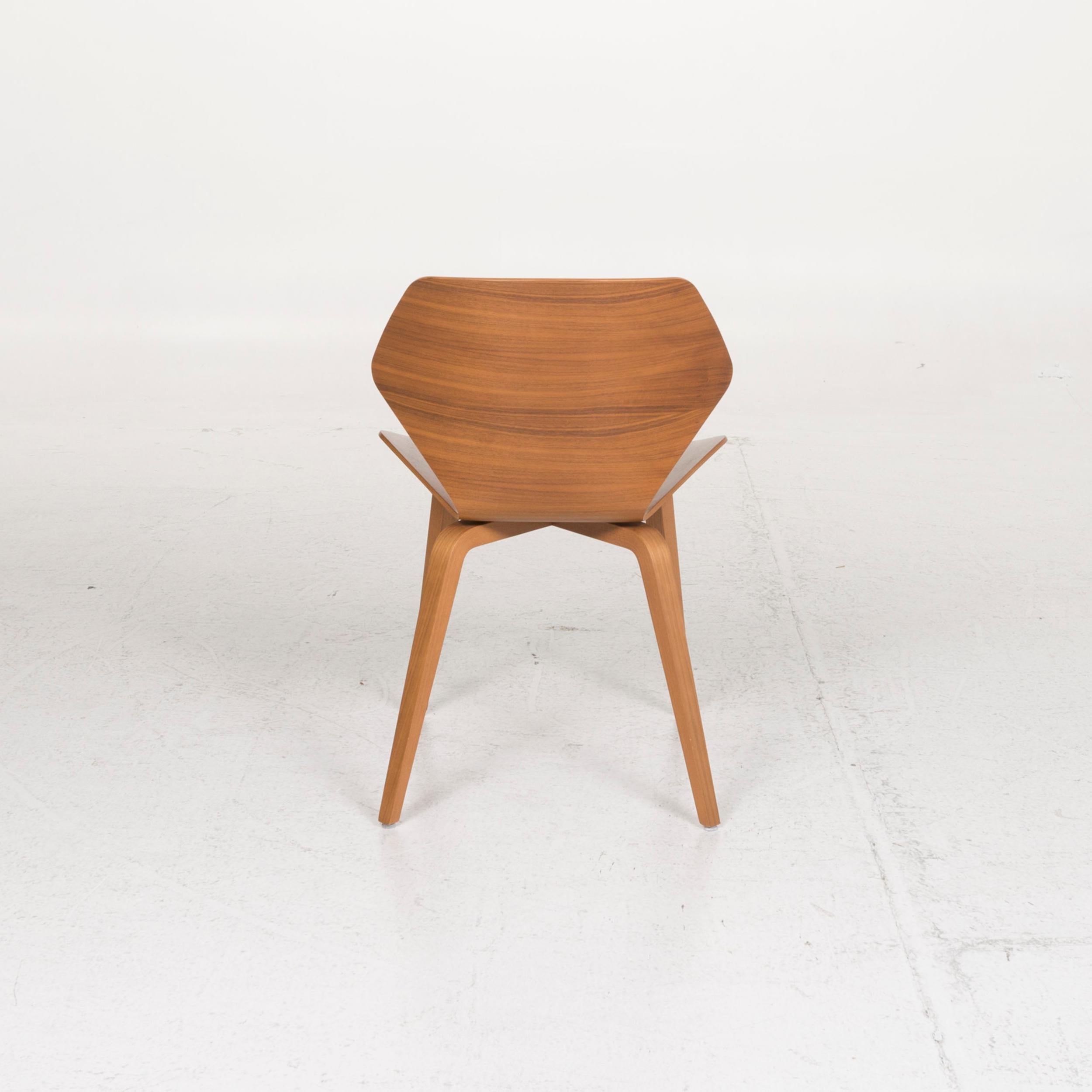 COR Shrimp Wood Chair Brown For Sale at 1stDibs