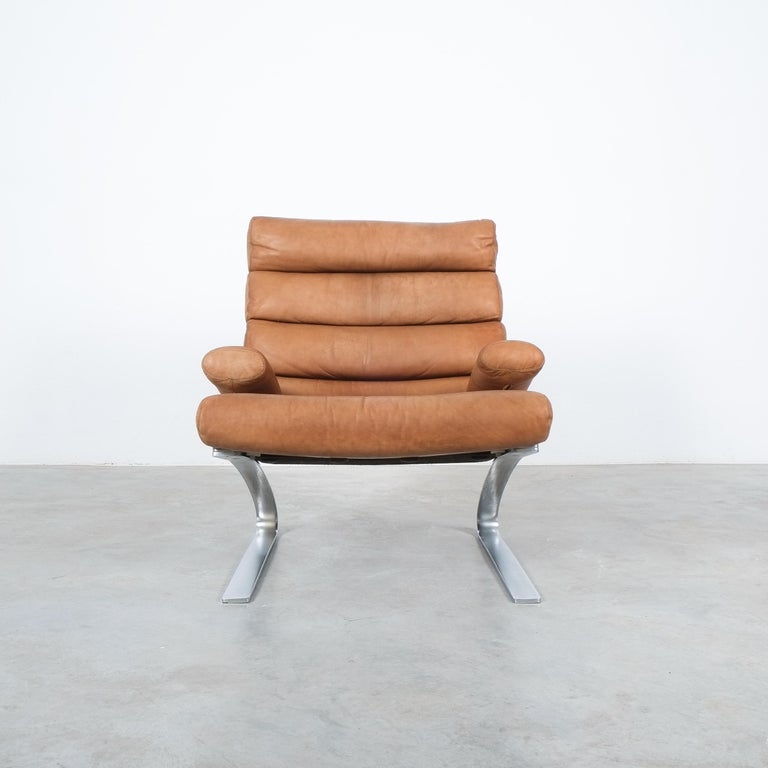 COR Sinus Leather Lounge Chair by Reinhold Adolf and Hans-Jürgen ...