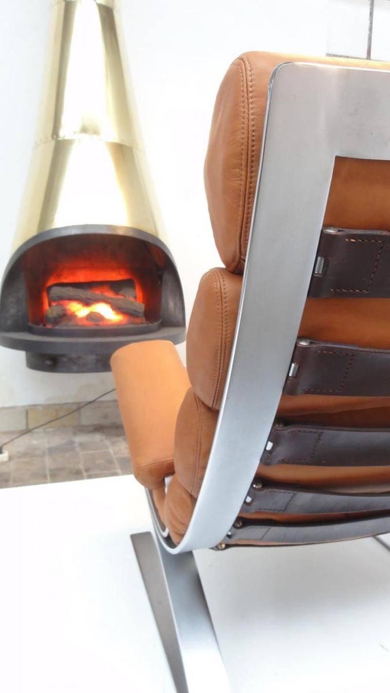 COR Sinus Lounge Chair with Ottoman with or Without Arms in Fabric or ...