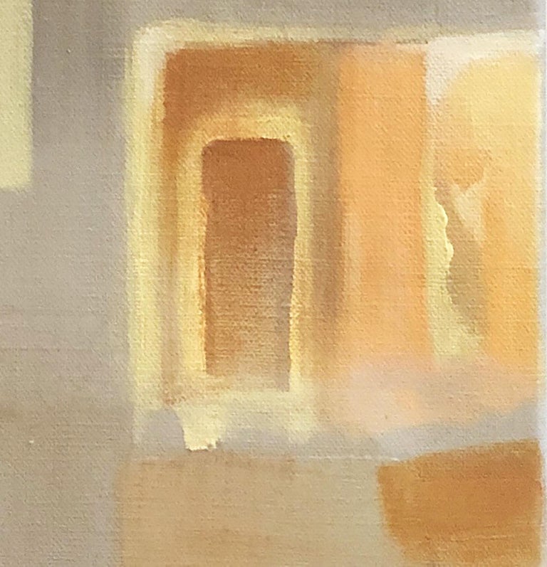 Cora Jane Glasser - Sunset in the East #4, Impressionist urban skyline ...