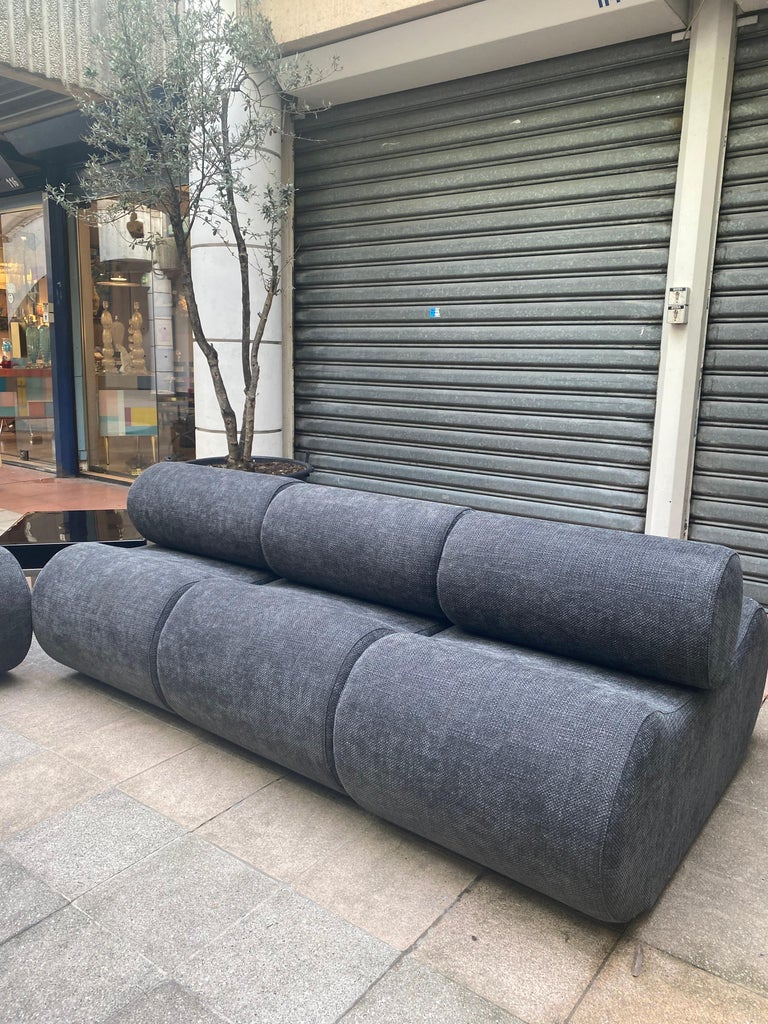 Corbi Grey Sofa - Modular Sofa Corbi Design by Klaus Uredat at 1stDibs