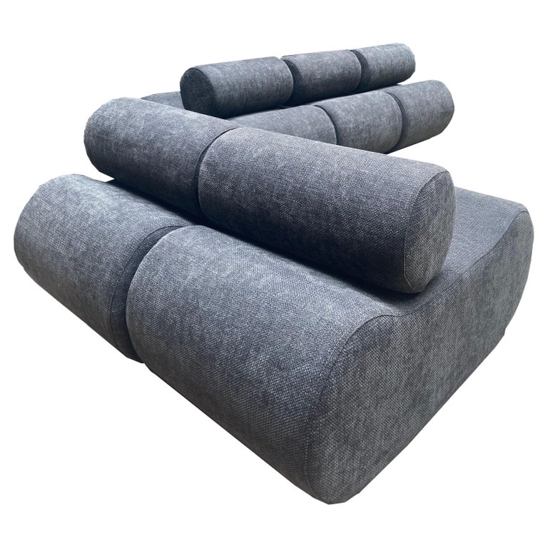 Corbi Grey Sofa - Modular Sofa Corbi Design by Klaus Uredat at 1stDibs