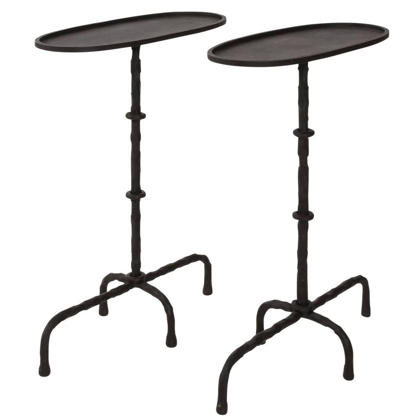 Corbin Bronze Side Tables at 1stDibs