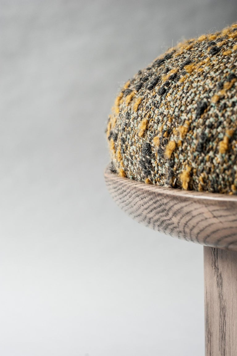 Corbu Bench 'Small' in Grey Oak by DeMuro Das For Sale at 1stDibs