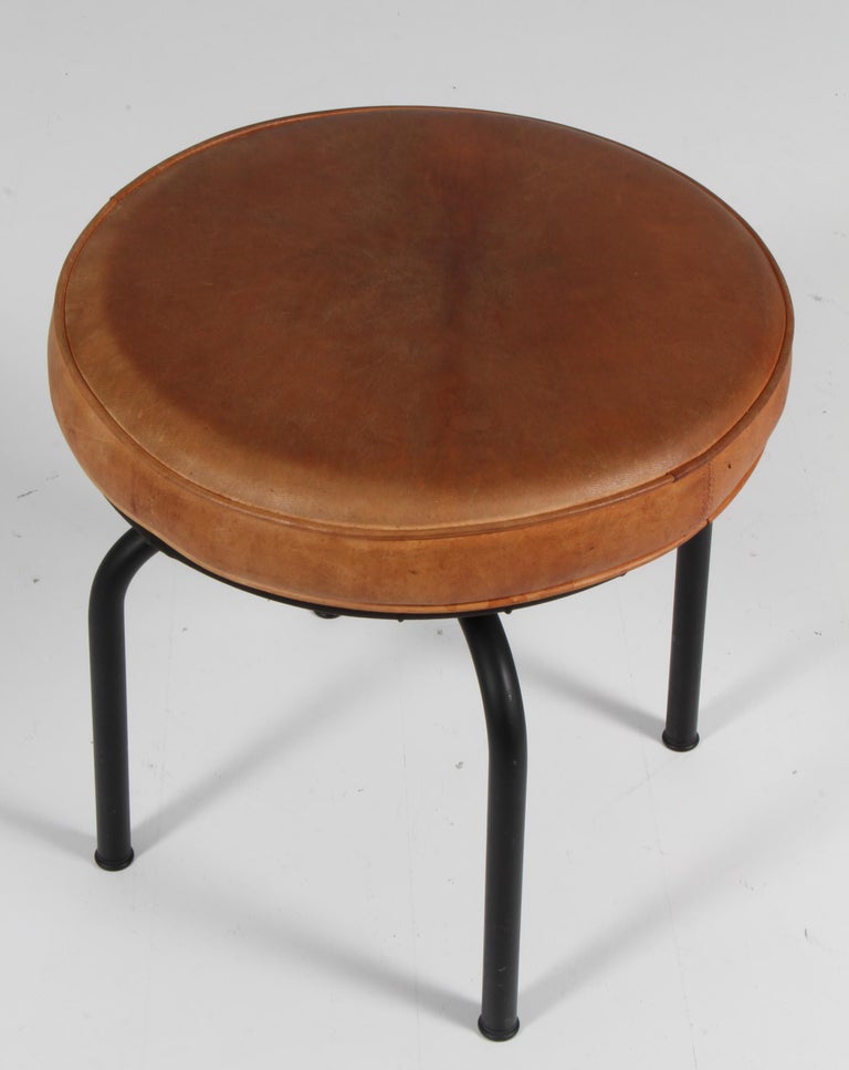 Corbusier LC8 Swivel Stool For Sale at 1stDibs
