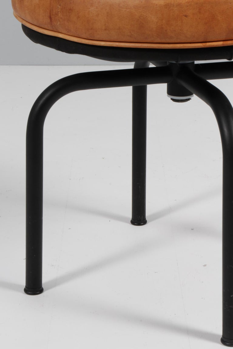 Corbusier LC8 Swivel Stool For Sale at 1stDibs